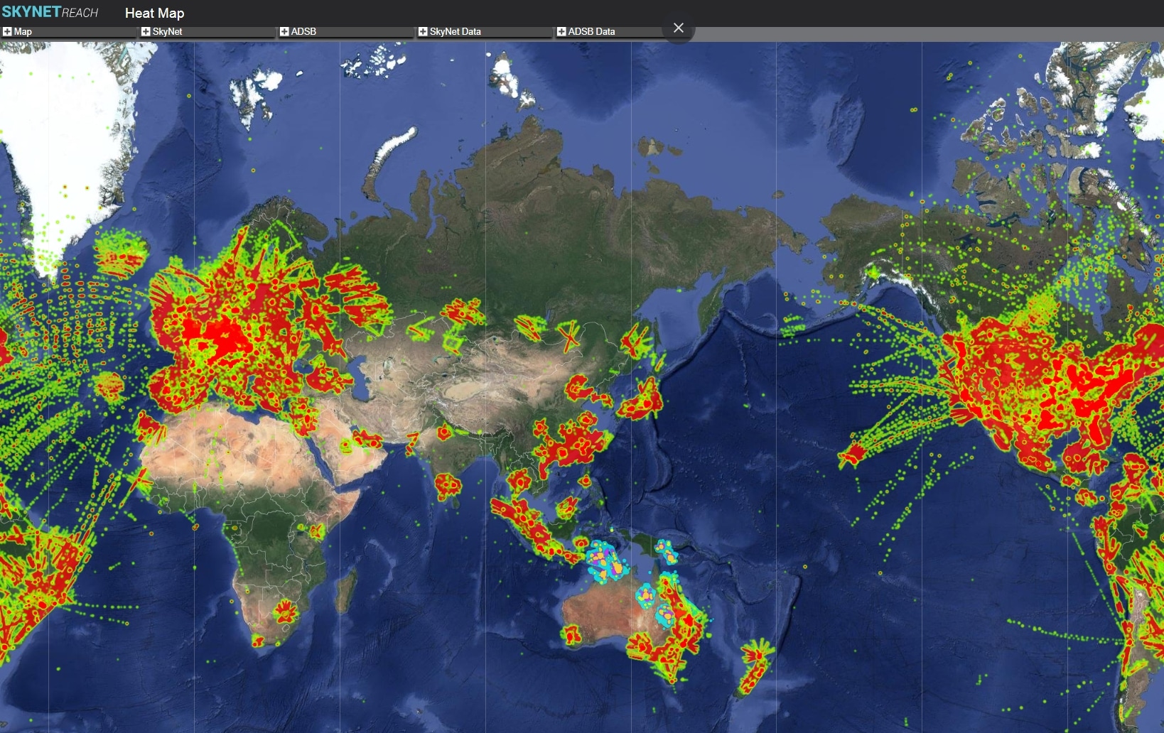 ADS-B_GlobalV24hr - SkyNet Satellite Communications